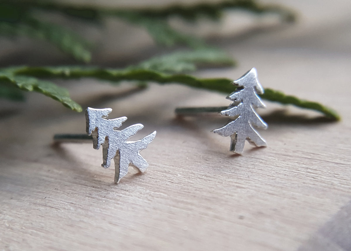 Pine Tree Studs – StrayStones